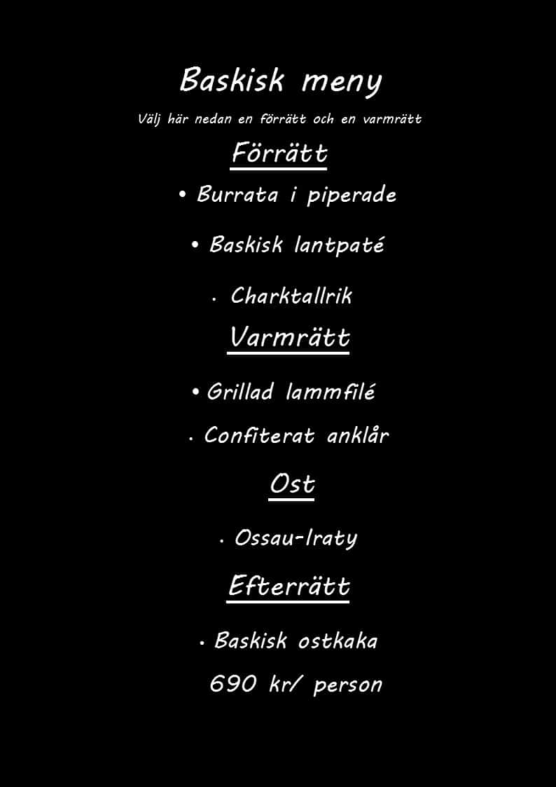 Prova ett annorlunda julbord i år | En smak av Baskien i hjärtat av ...